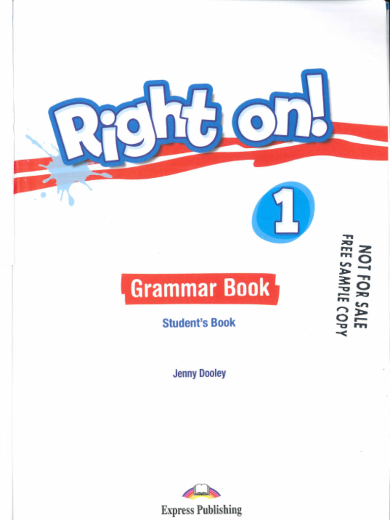 Right On 1 GRAMMAR BOOK | PDF