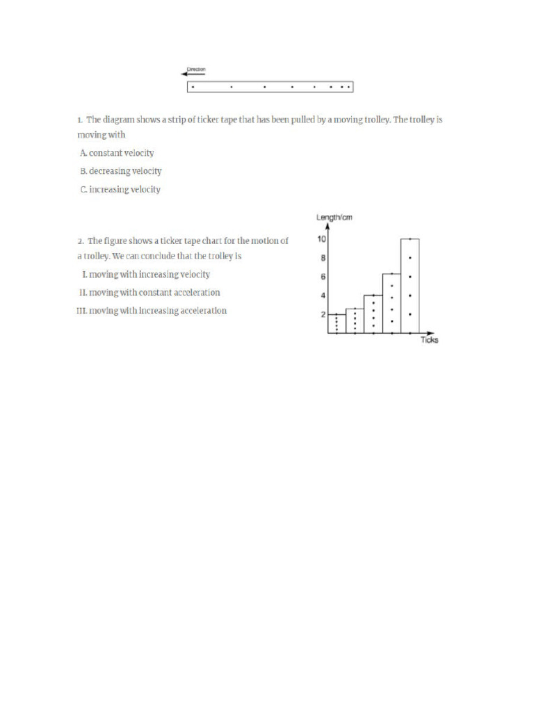 TICKER TAPE TIMER | PDF