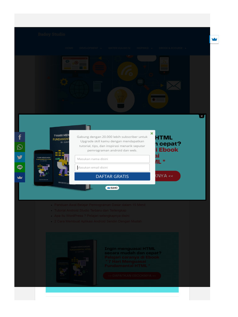 Badoystudio Com Contoh Algoritma Dan Flowchart | PDF | Komputer