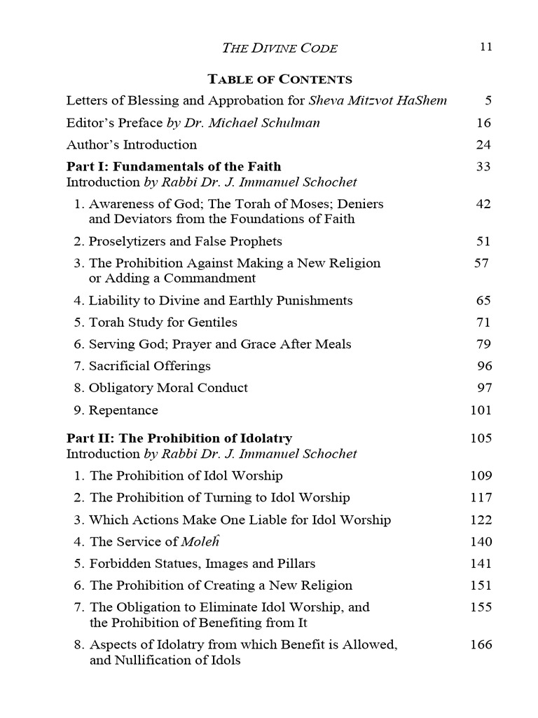 THE DIVINE CODE Table of Contents | PDF | Social Science | Religion ...