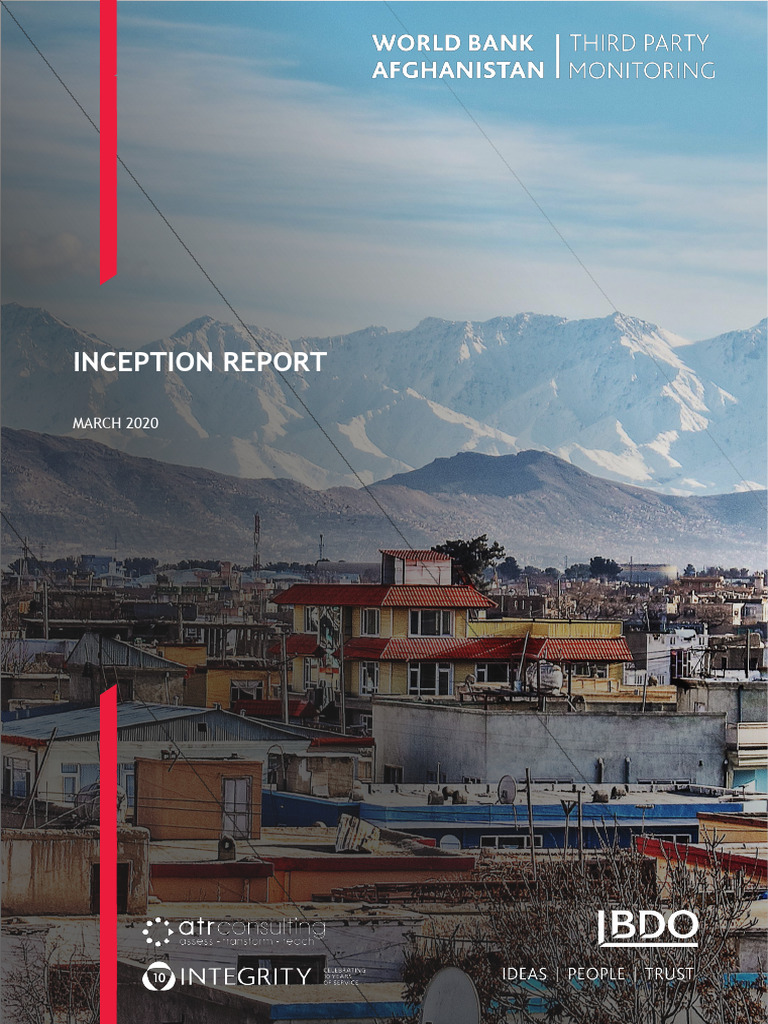 Third Party Monitoring Agent Inception Report Pdf