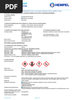 Hempathane HS 55610 Safety Data Sheet | PDF | Personal Protective ...