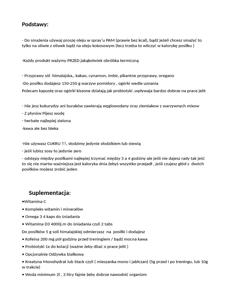 Dieta 3200 - Kopia - Kopia | PDF