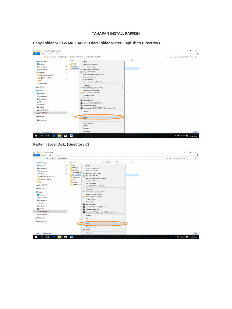 Install & Run Rapfish | PDF