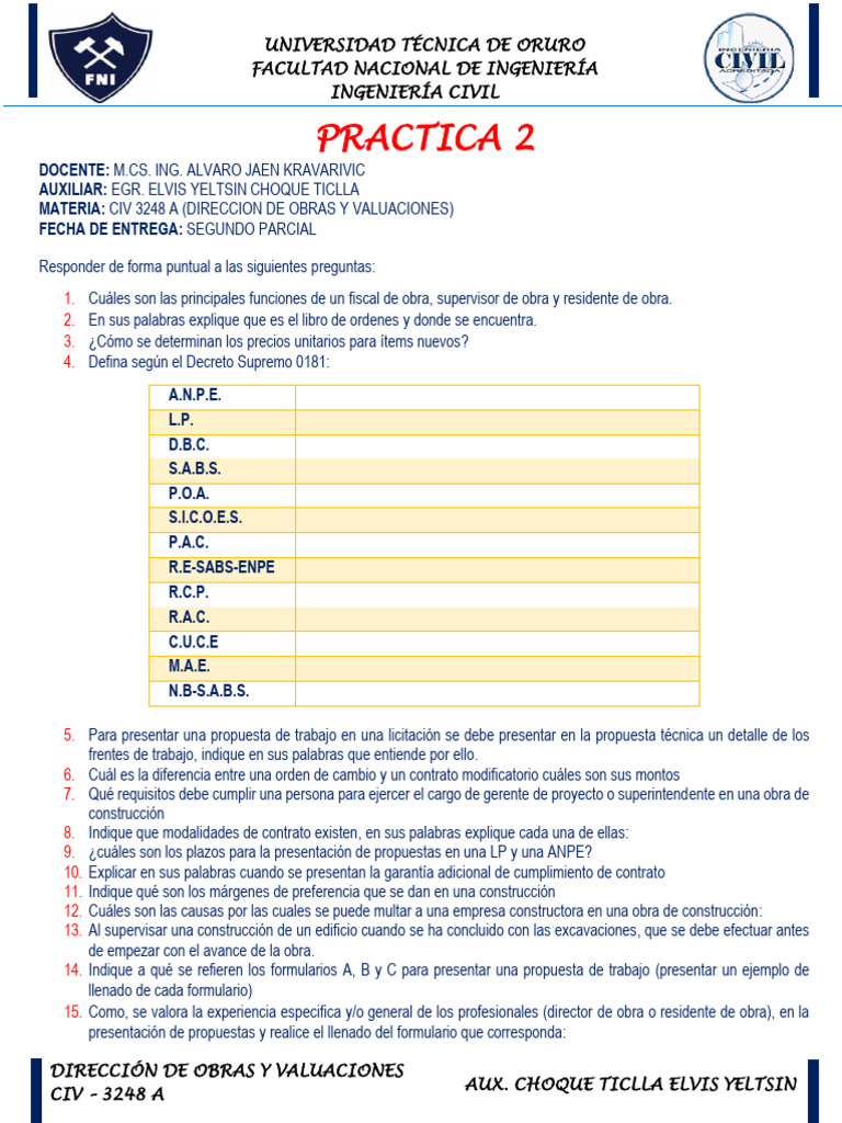 PRACTICA 2-1 | PDF | Hormigón | Ingeniería de Edificación