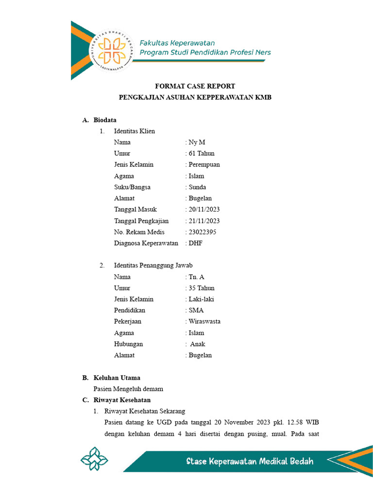 FORMAT LK Heri | PDF | Kesehatan Holistik