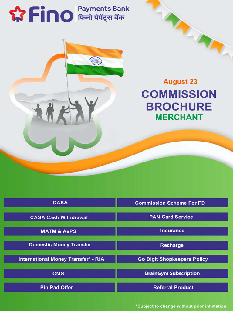 Merchant Brouchure Eng August 2023 | PDF | Insurance | Debit Card