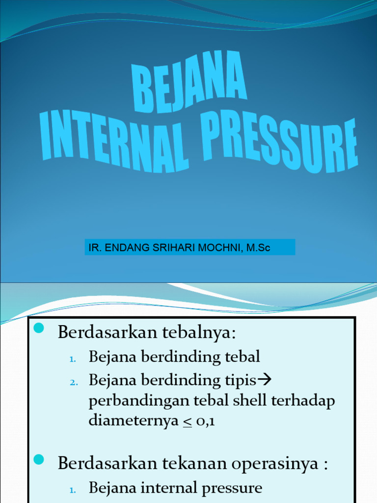 Perancangan Bejana Berdasarkan ASME | PDF | Teknologi & Rekayasa