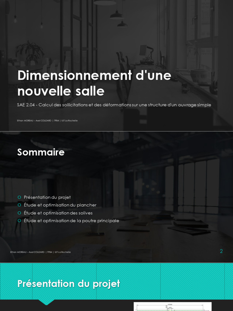 Dimensionnement Diapo | PDF