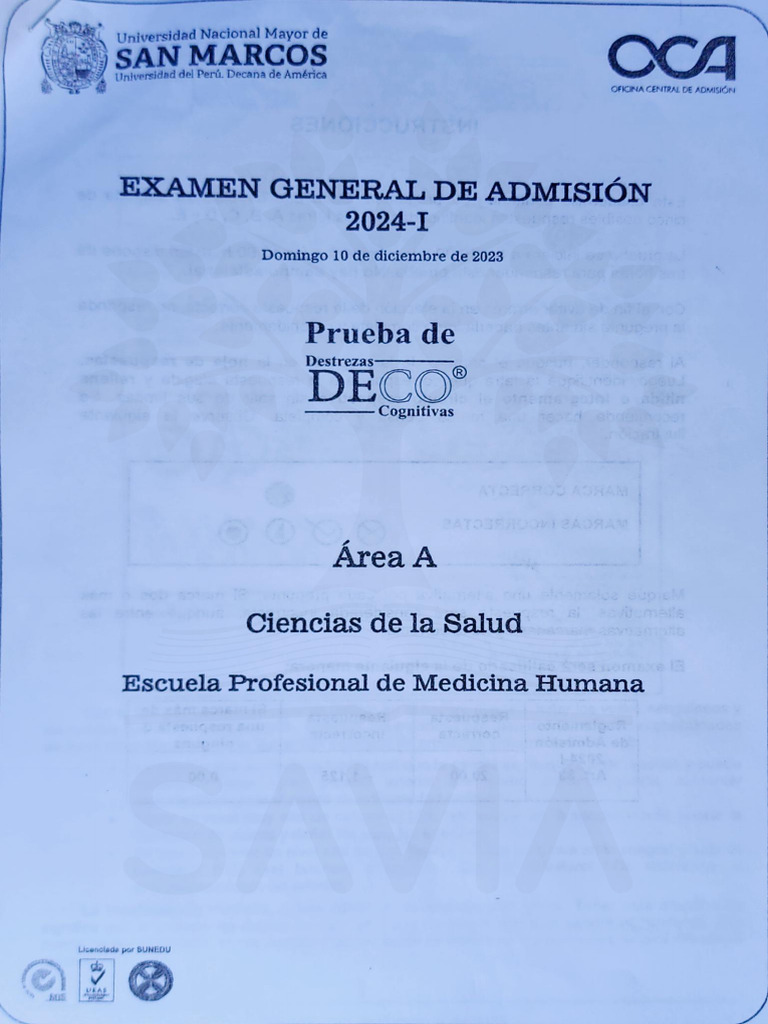 Examen A - Tipo 2 | PDF