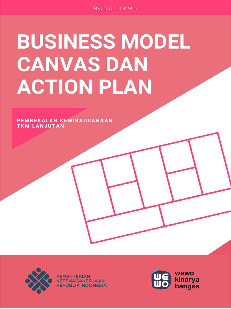 Modul 4 BMC Dan Action Plan (TKM) | PDF | Karier & Perkembangan | Bisnis