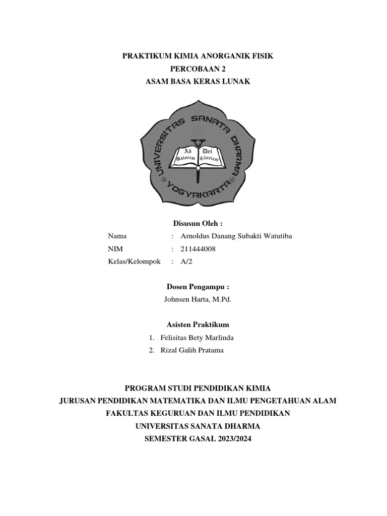 Arnoldus Danang - Lap2 - KAF | PDF