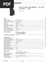 Schneider Electric - EOCR - 3DM2-WRDUWZ | PDF | Relay | Alternating Current