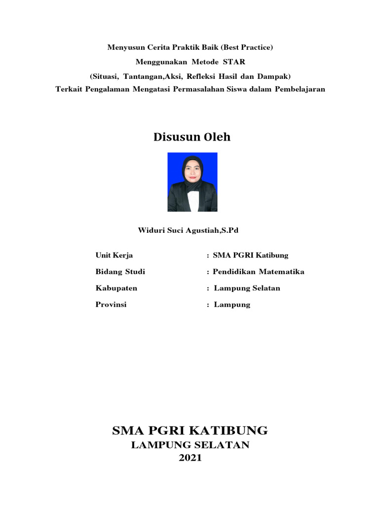Best Practice Widuri Suci | PDF