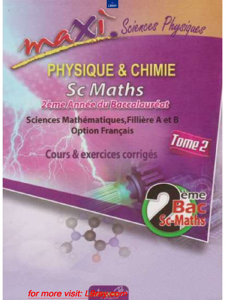 Maxi 2bac Physique SM Tome 2 | PDF