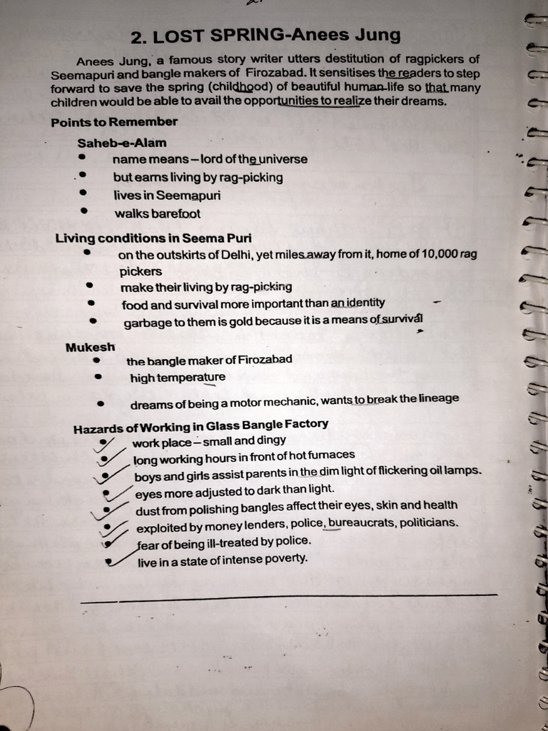 Lost Spring-Anees | PDF