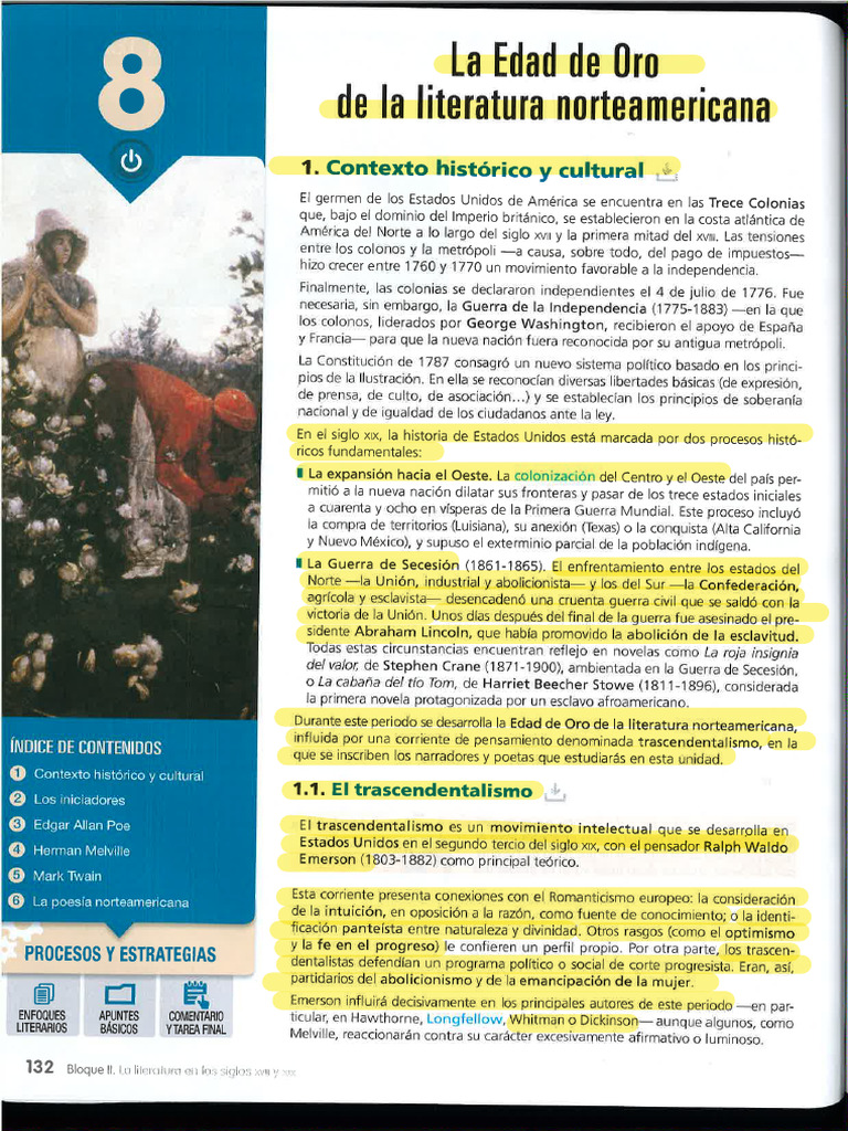 Literatura Tema 8 | PDF