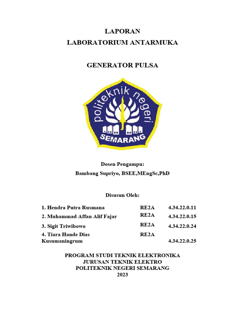 Laporan Generator Pulsa | PDF