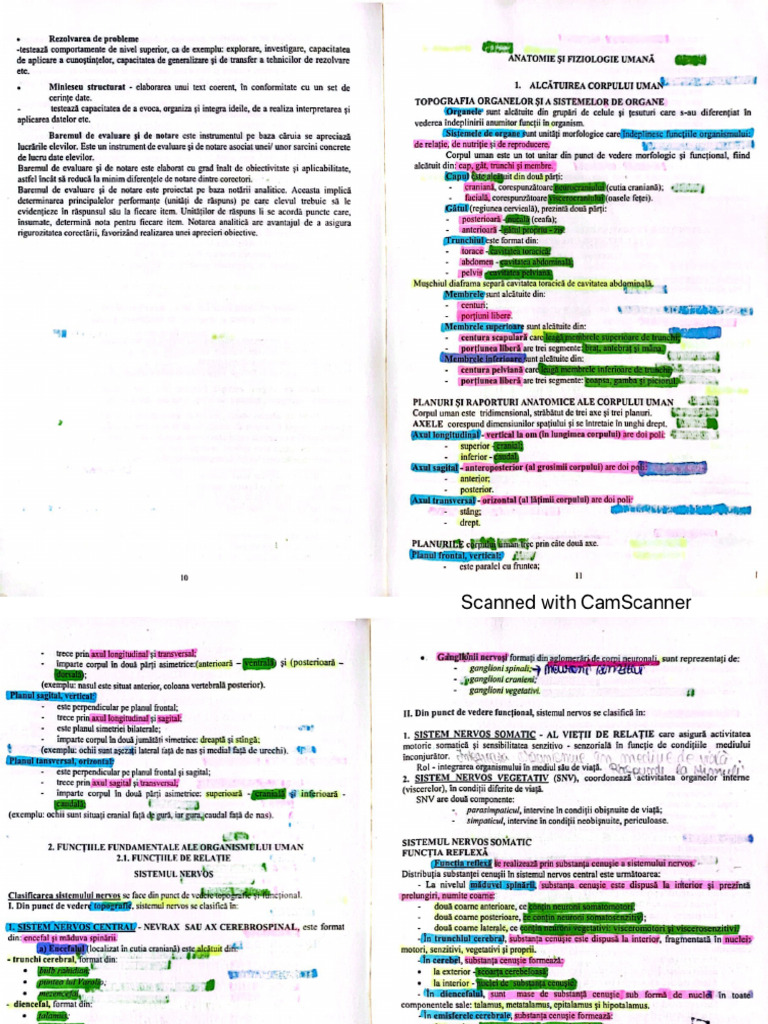 Biologie Teorie Bac | PDF