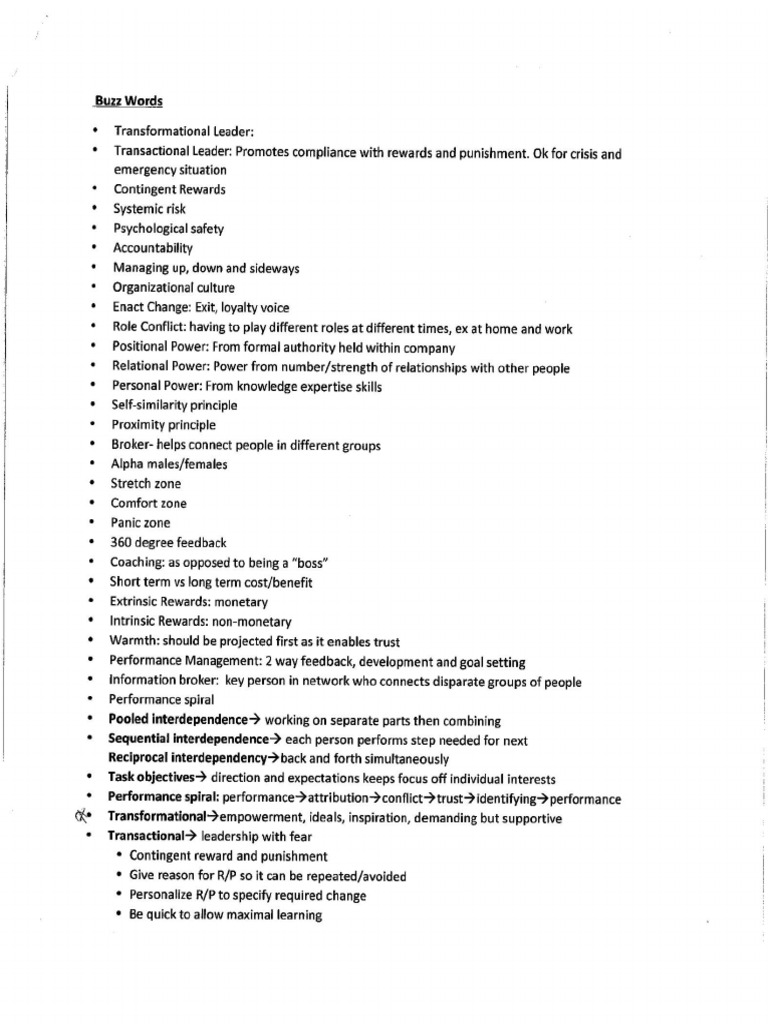 Buzz Words | PDF