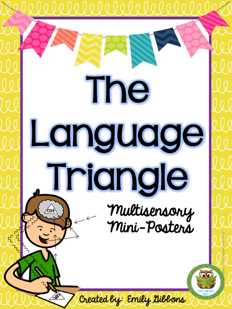 The Language Triangle: Multisensory Mini-Posters | Download Free PDF ...