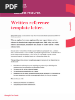 5 Reference Letter Format - Chefs | PDF | Chef | Hobbies