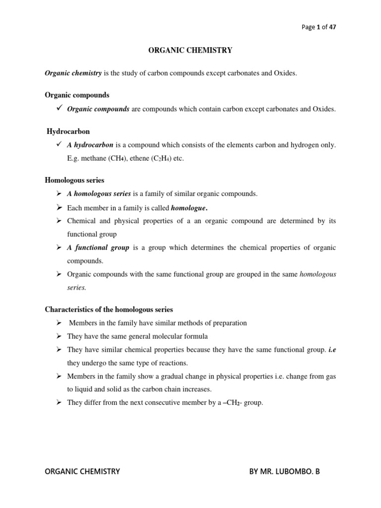 ORGANIC CHEMISTRY - Tr. B | PDF | Ester | Alkane