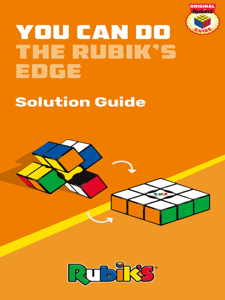 Rubiks Solution-Guide Edge | PDF | Popular Scholarship | Games Of Mental Skill