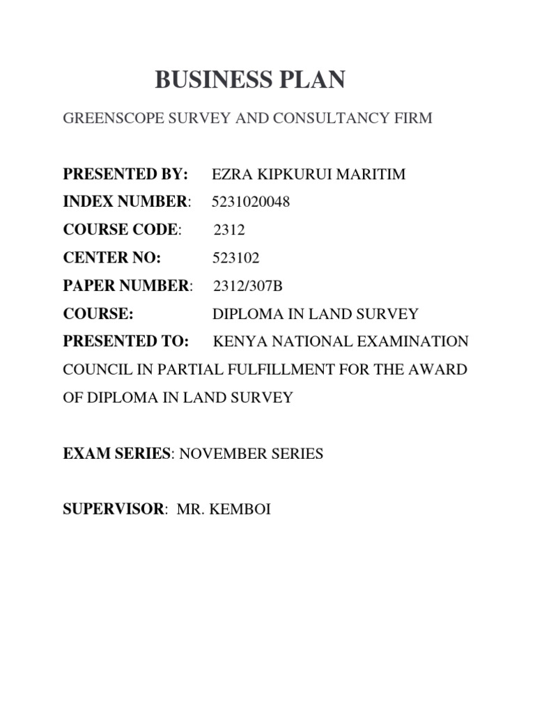 Business Plan For Survey | PDF | Pricing | Employment