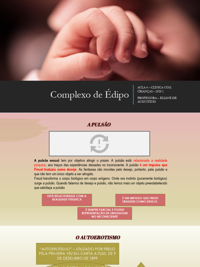 O COMPLEXO DE EDIPO | PDF | Complexo de Édipo | Sigmund Freud