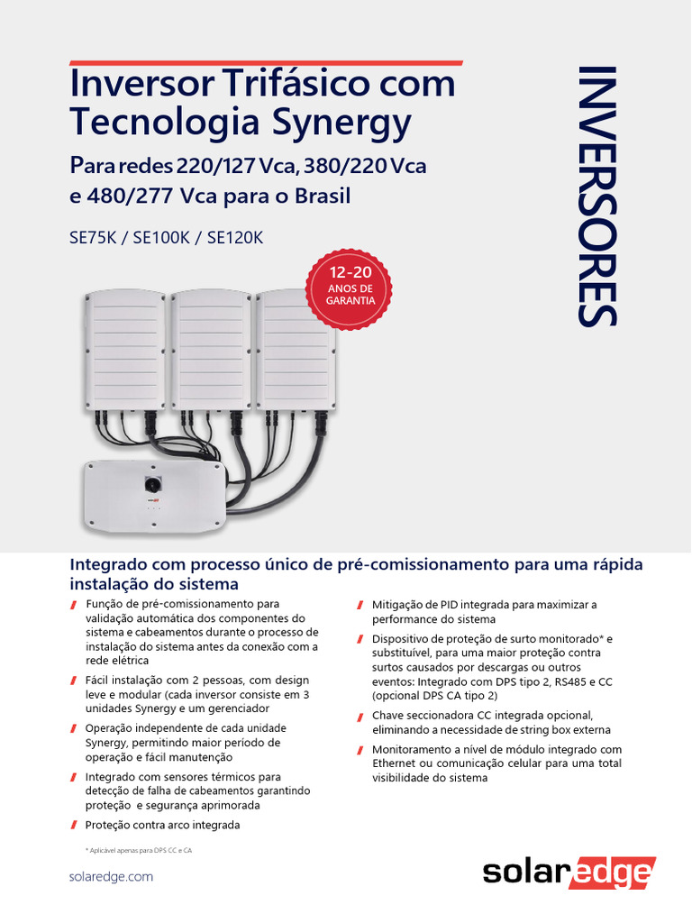Datasheet inversor | PDF