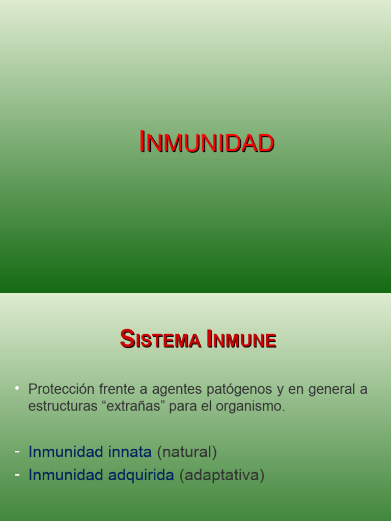 4M Inmune | PDF | Sistema inmune | Inmunidad humoral