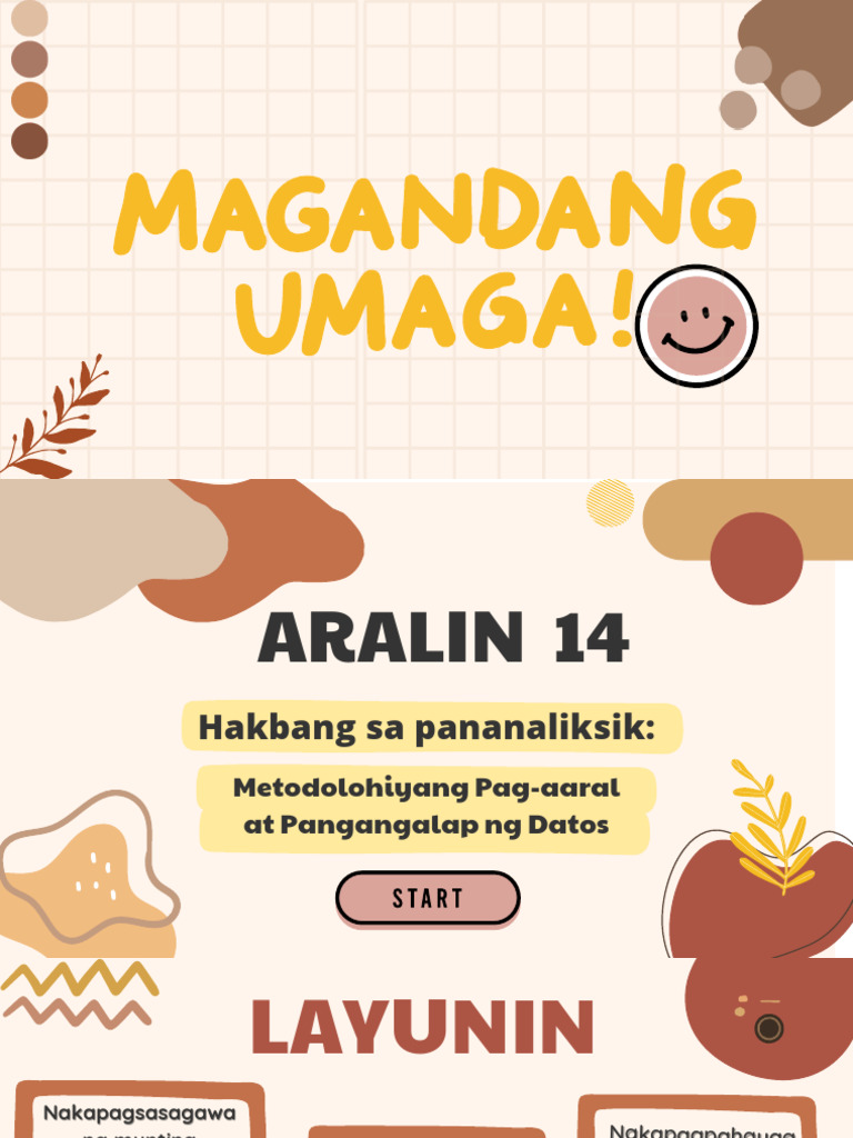 Aralin 14 | PDF