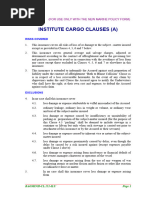 Institute Cargo Clauses C 1982 | PDF | Insurance | Legal Concepts