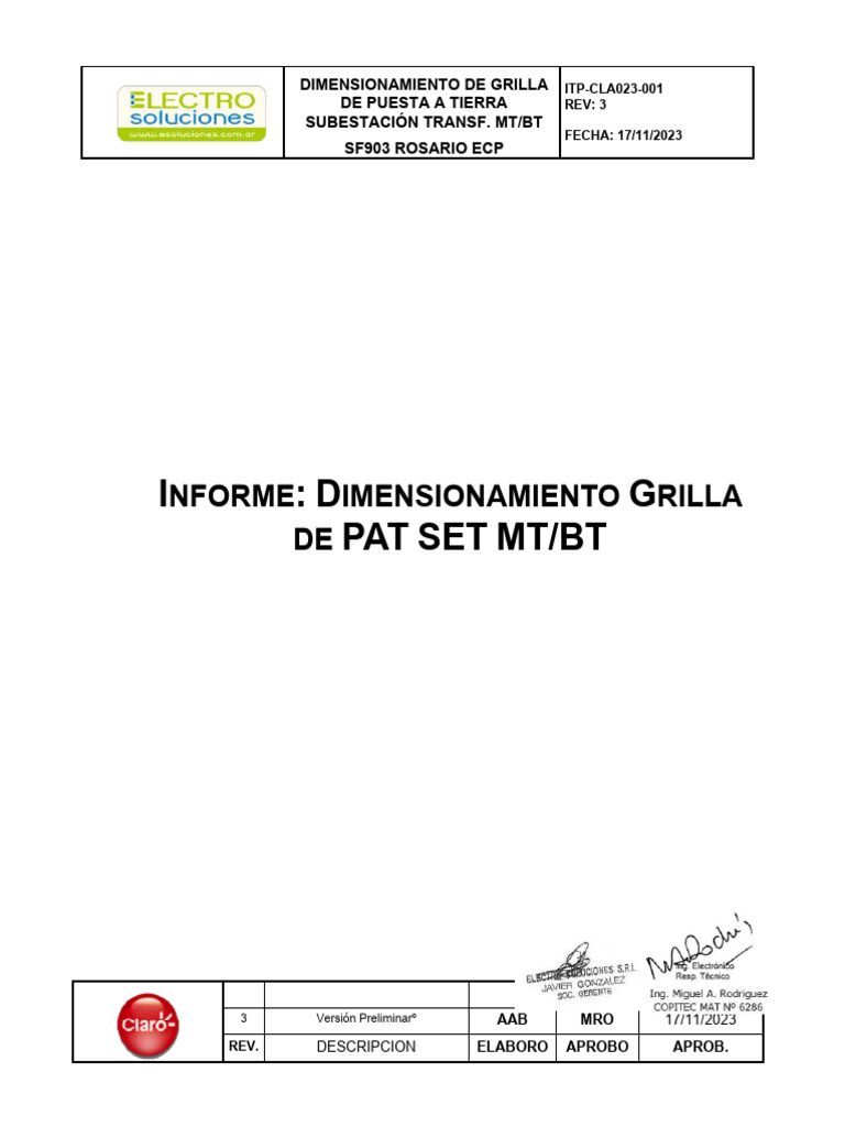 2023-11-17 - Sf903-Dimensionamiento Grilla Pat Set | PDF ...