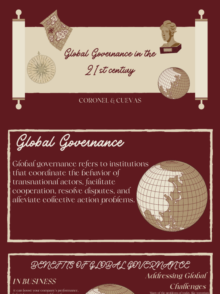 Global Governance in The 21st Century | PDF | Global Governance ...