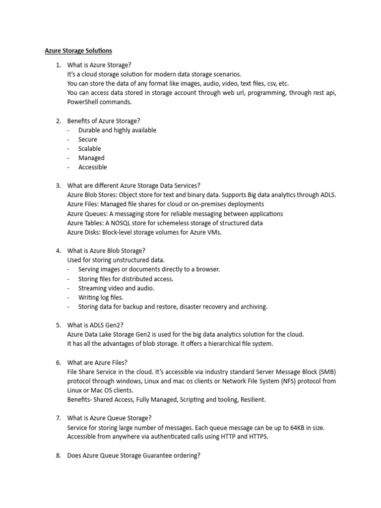 Azure Data Engineer Interview Questions And Answers Pdf Apache Spark Computer Data Storage