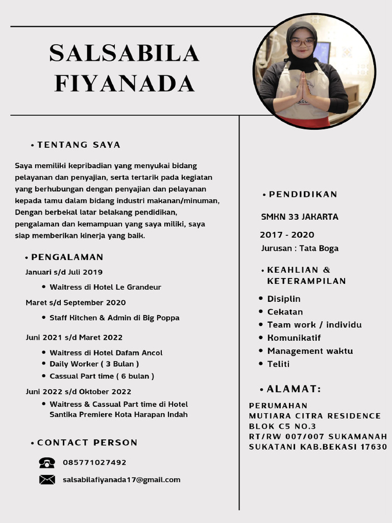 Contoh CV | PDF