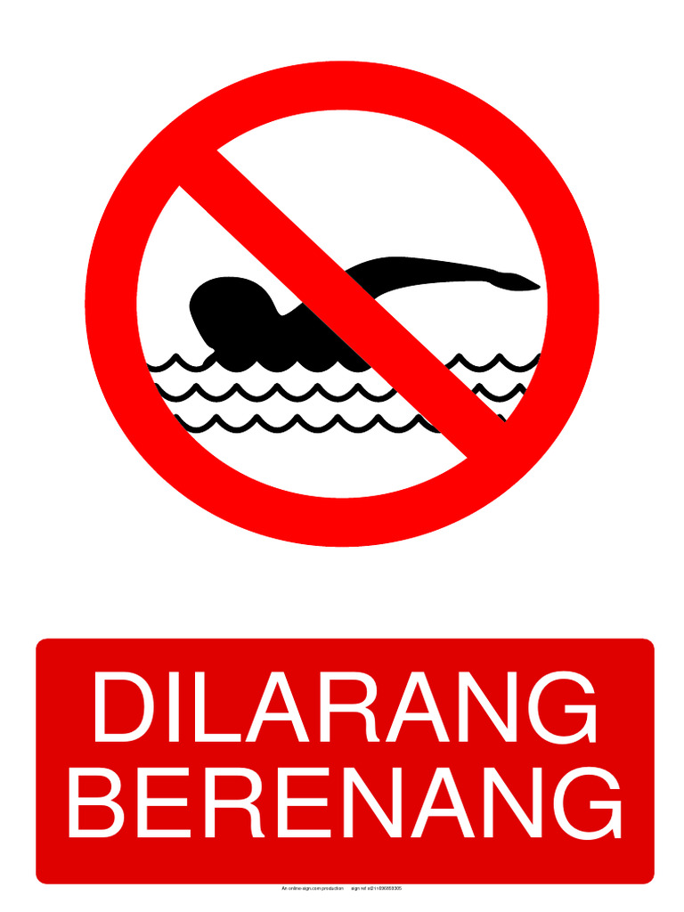 Dilarang Berenang | PDF