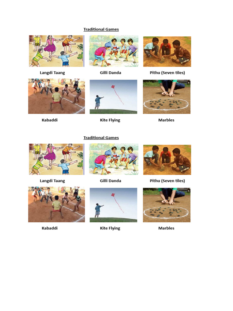 Traditional Games | PDF
