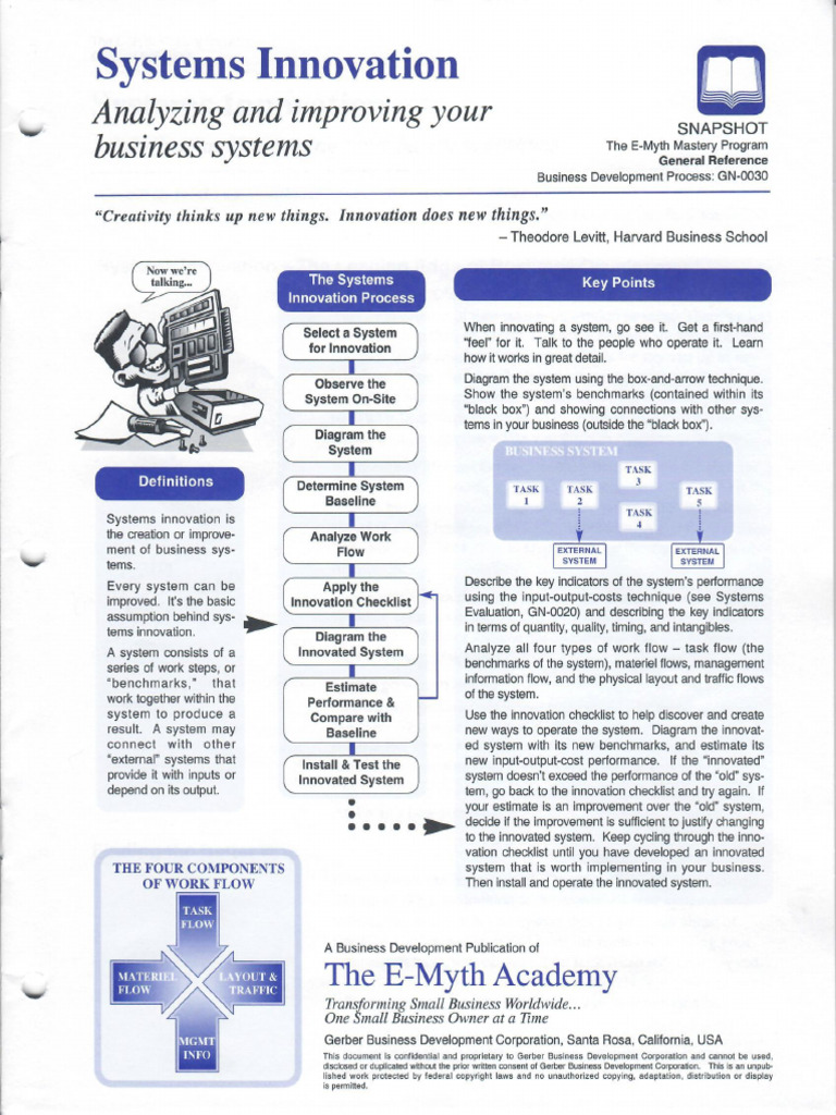 GN 0030 Systems Innovation 1 | PDF