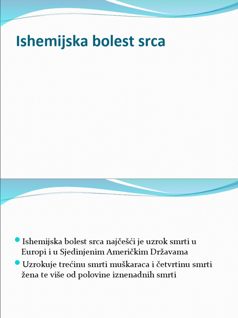 Ishemijska Bolest 2023 i Aritmije 10 Mj 2023 Fzs | PDF