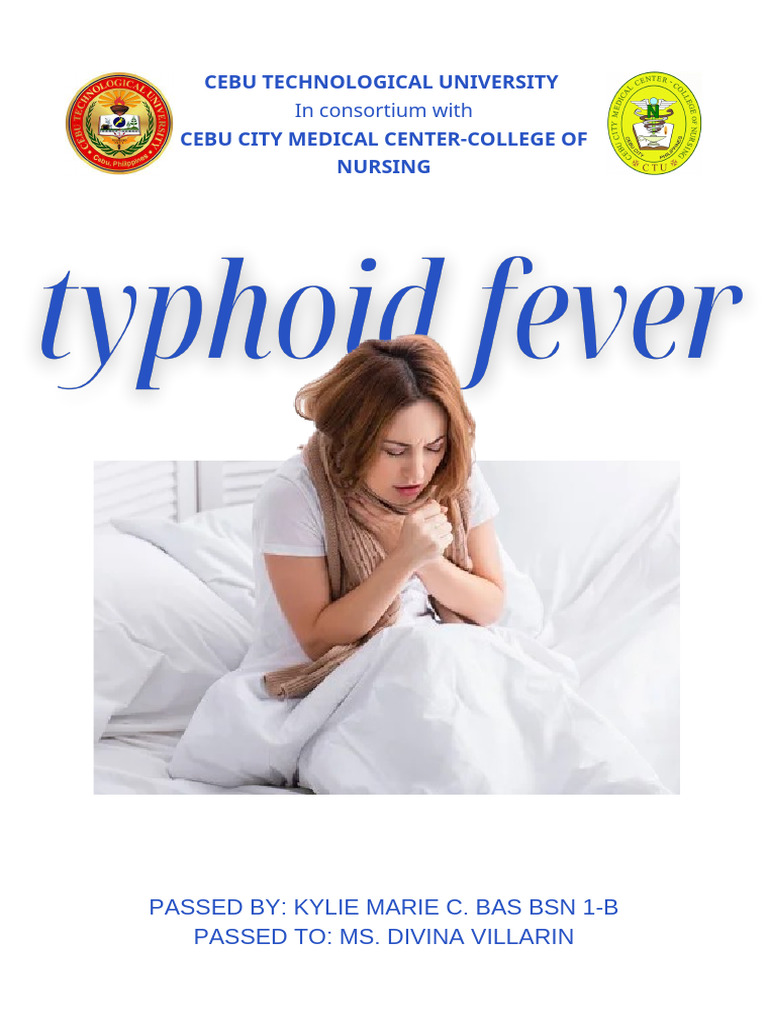 Typhoid Fever | PDF | Salmonella | Infection