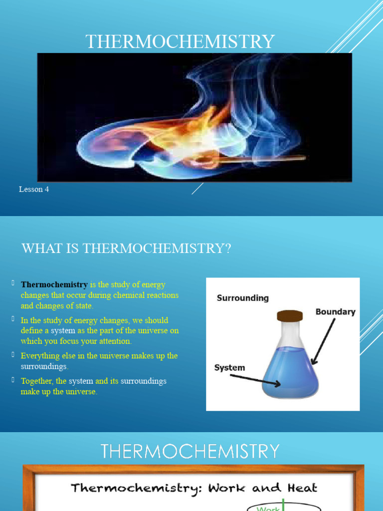 Thermochemistry | PDF | Heat | Temperature