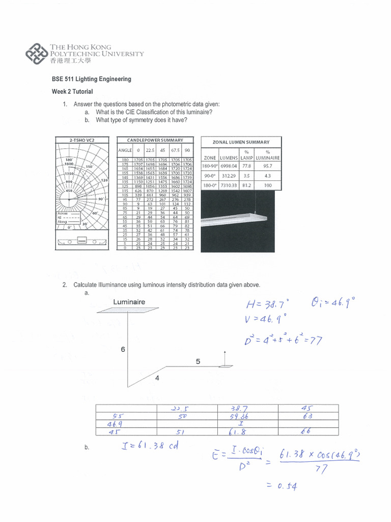BSE511 Lecture2 (TutorialSolution) | PDF