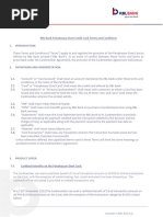 RCBC Credit Card Terms and Conditions | PDF | Credit Card | Payments