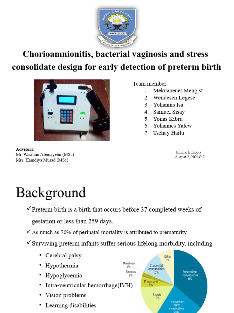 Presentation For Jit Competition | PDF | Preterm Birth | Causes Of Death