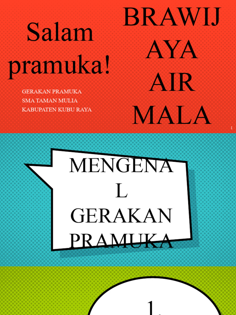 001 Mengenal Pramuka | PDF