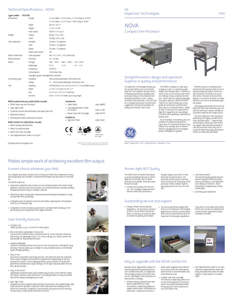 NDT Nova | PDF | Water | Central Processing Unit