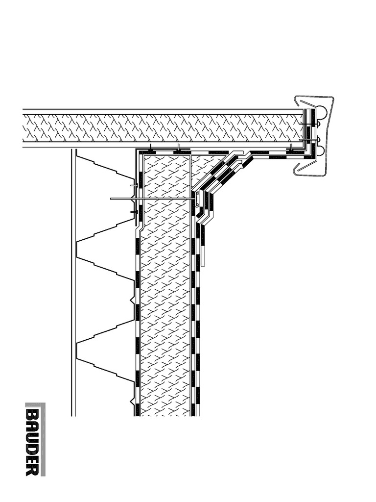 Bauder Bitumen Detail Flachdach Attika 4 2 1 (1209) | PDF